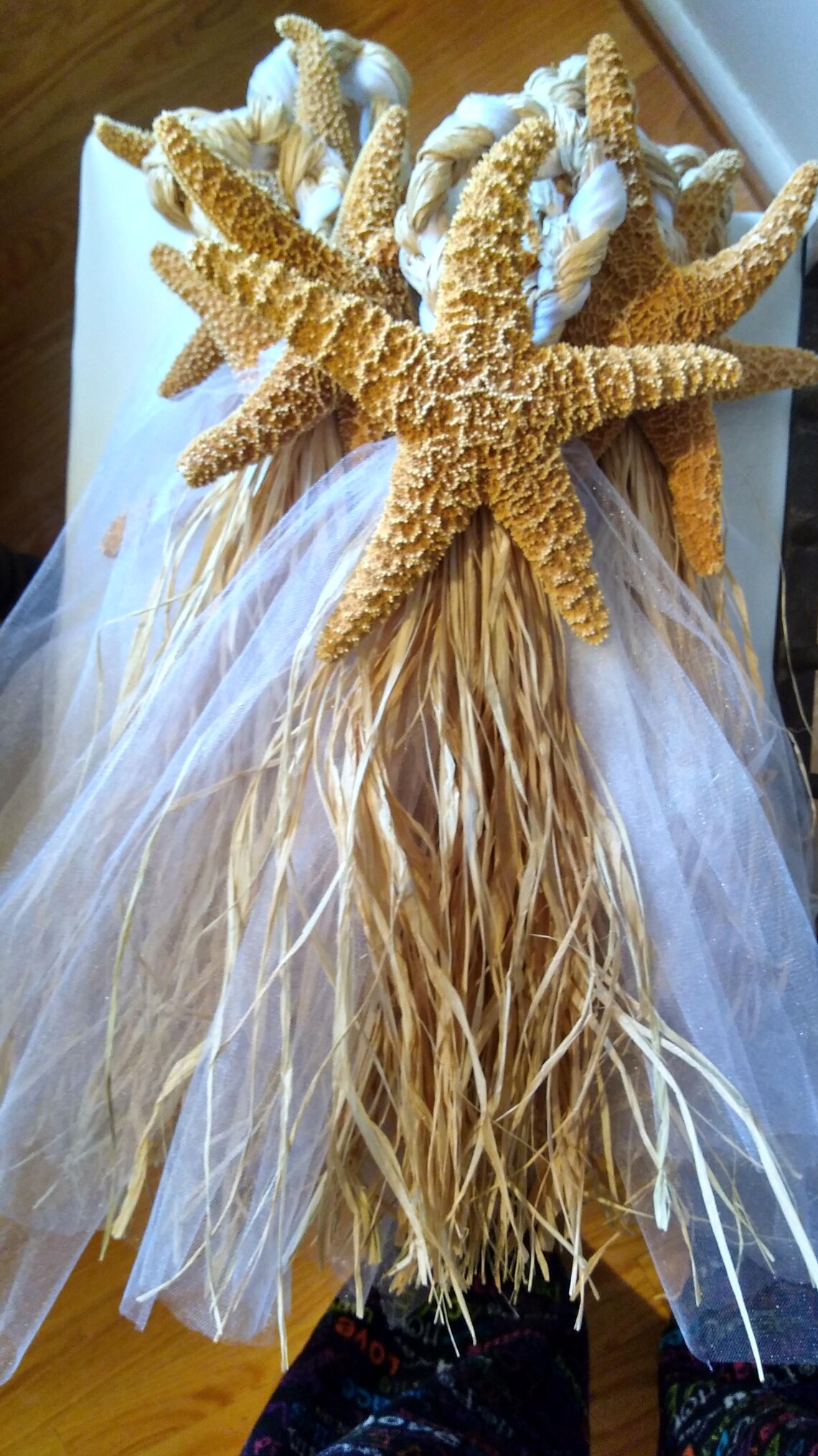6-12 Beach Wedding Starfish Chair Decorations Starfish Chair | Etsy
