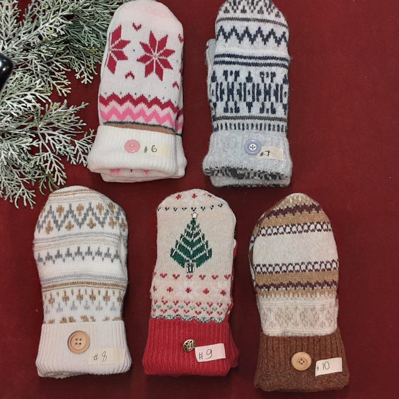 Fleece Lined Cozy Mittens - Etsy