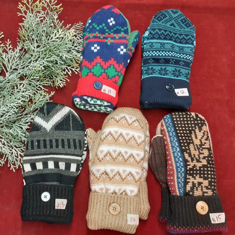 Wool Mittens - Etsy