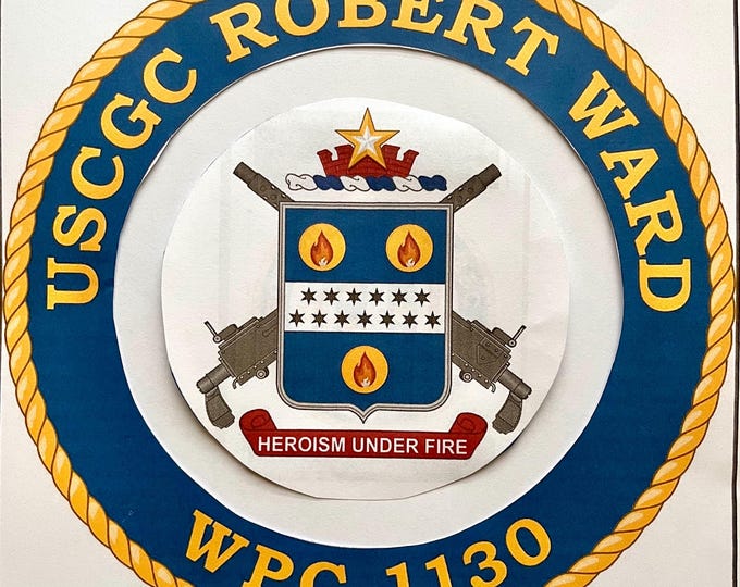 Custom Rustic USCGC Robert Ward Hat Rack, WPC 1130 - Etsy