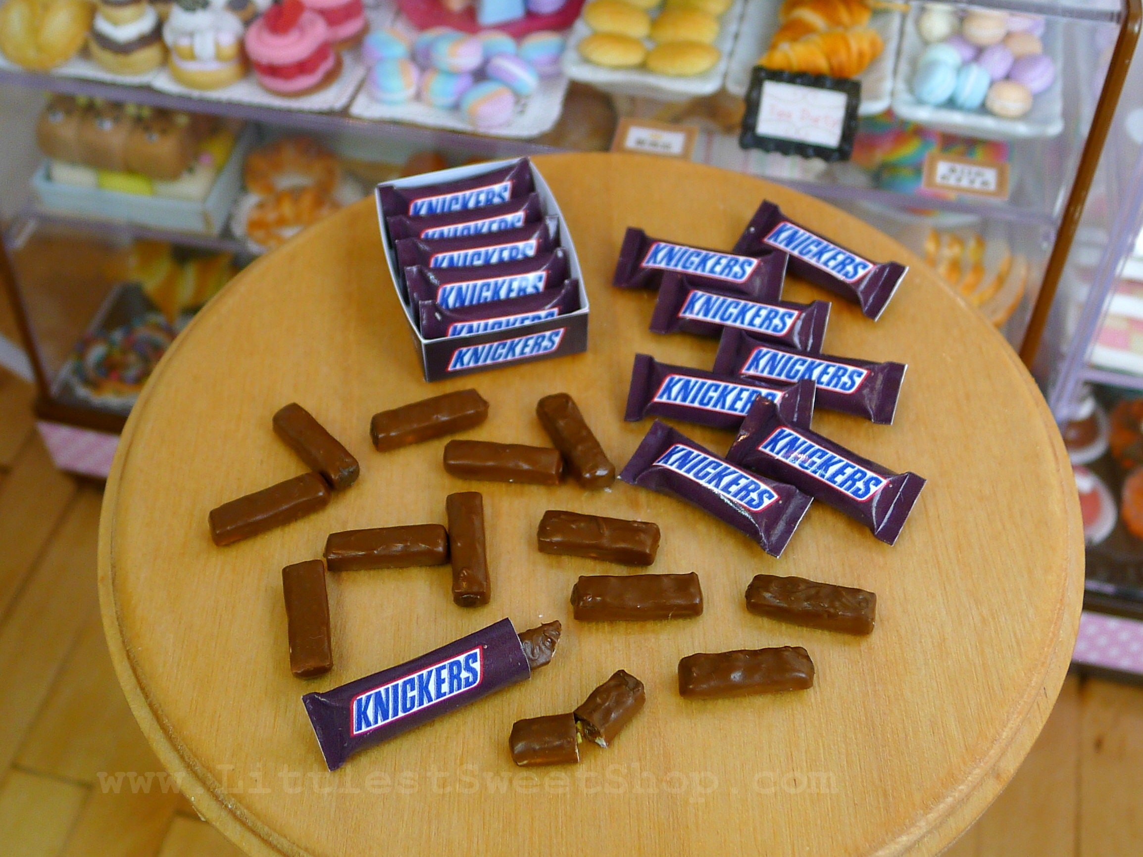 Miniature Various Commercial Sweets 1:6 Scale Dolls Food. Chocolate ...