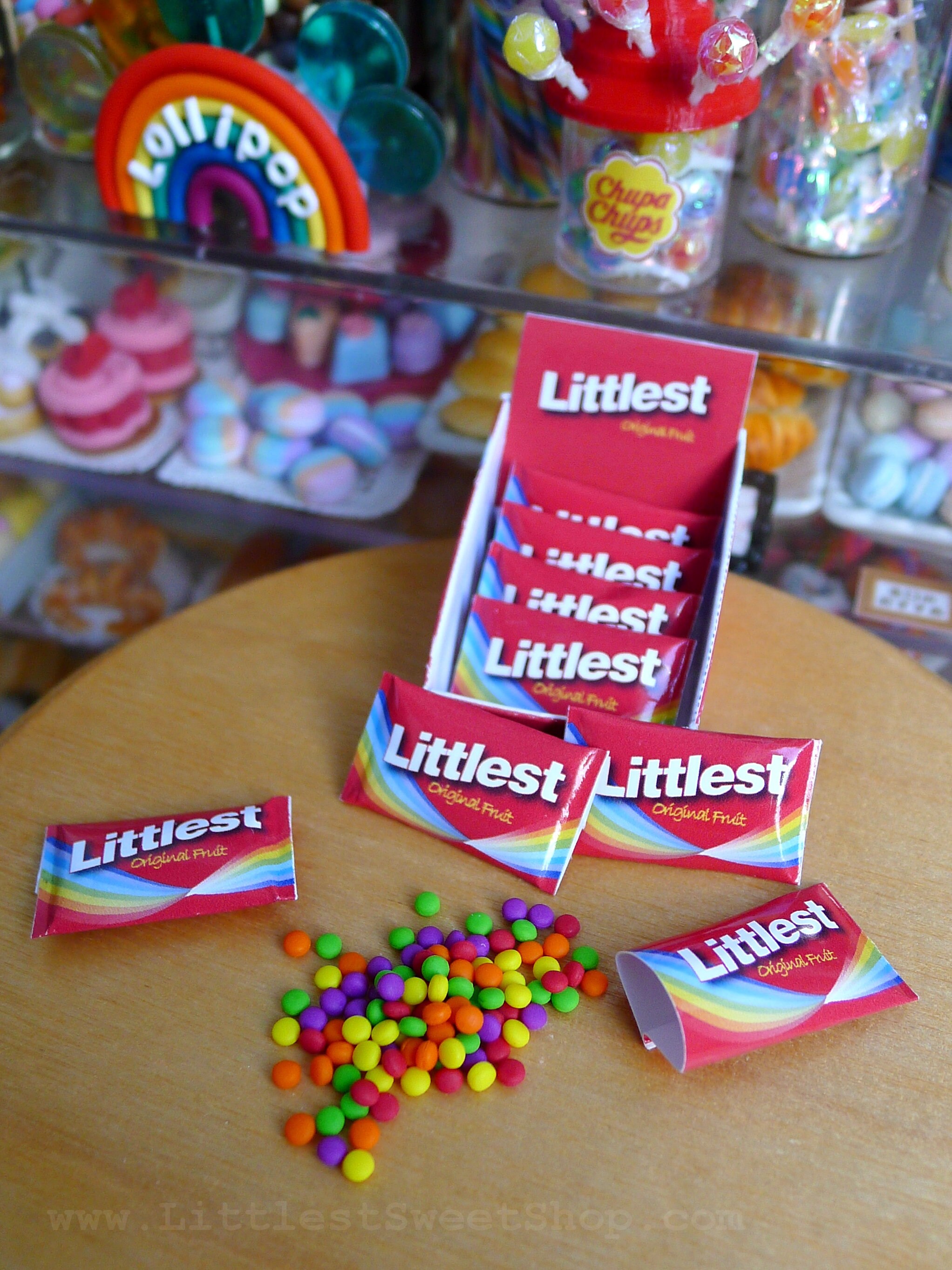 Miniature Various Commercial Sweets 1:6 Scale Dolls Food. Chocolate ...
