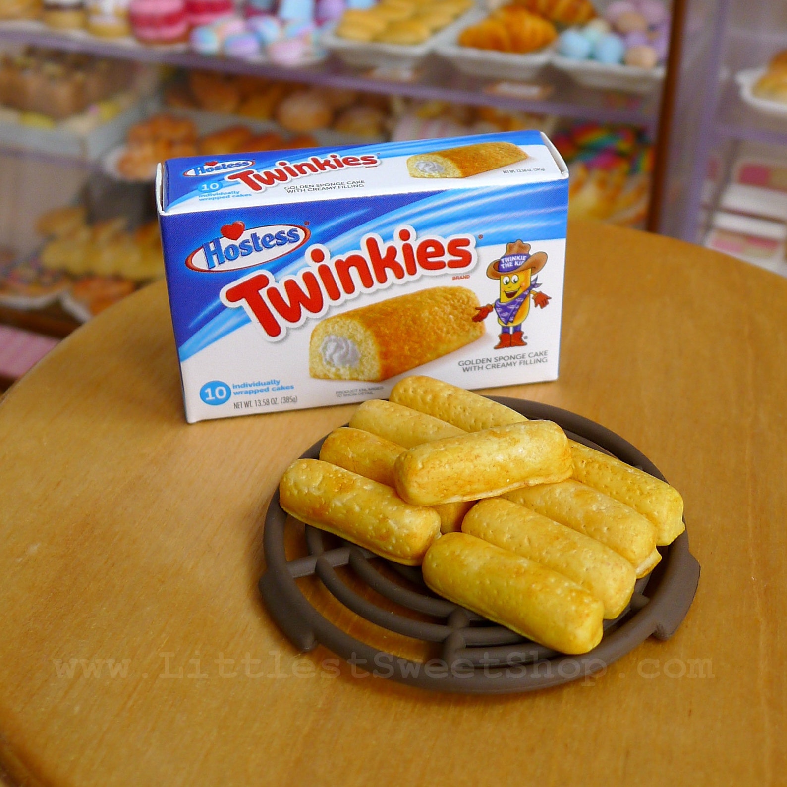 Miniature Twinkies Packaged in Plastic for 1:6 Scale Dolls Food ...
