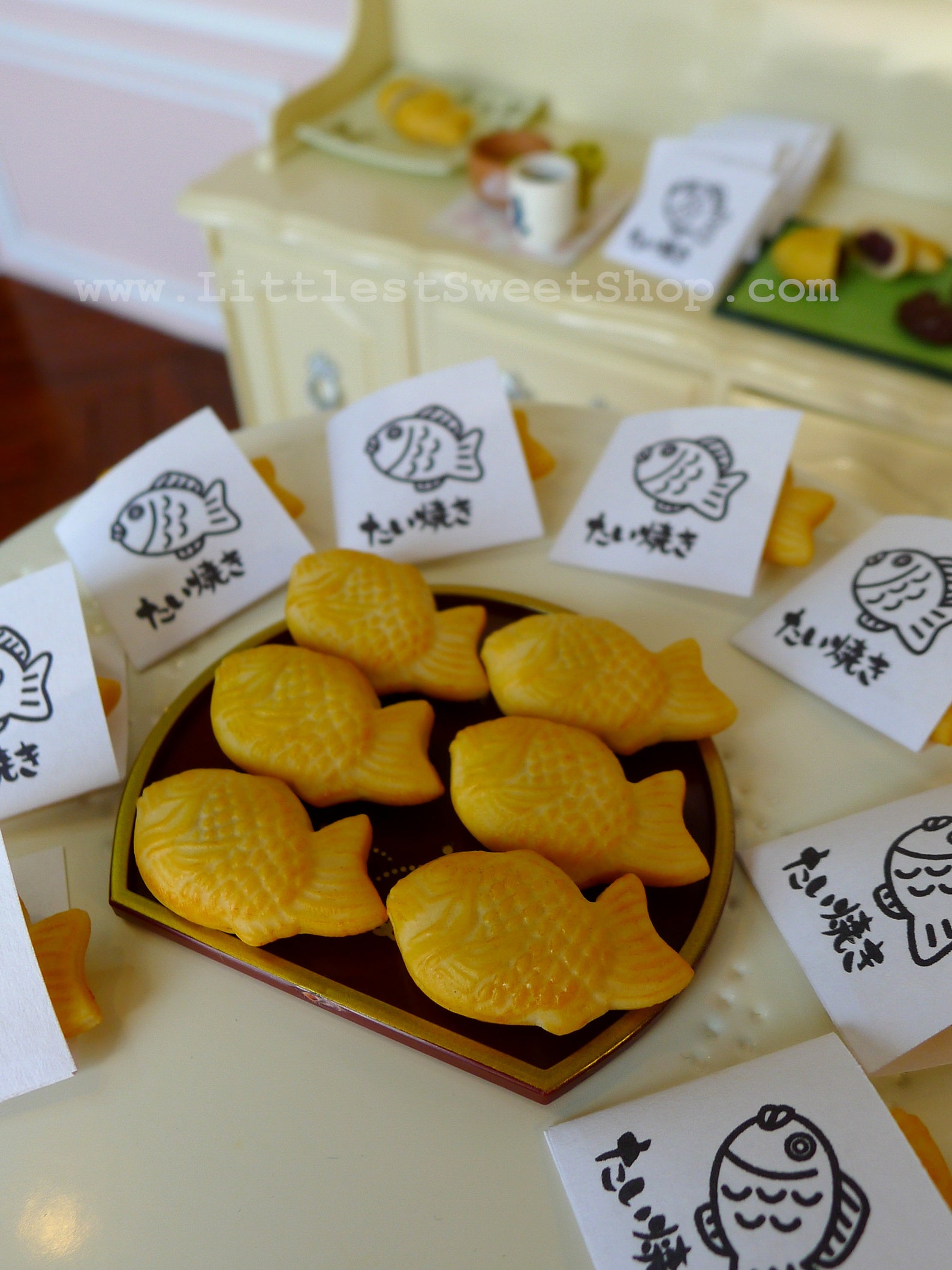 Miniature Taiyaki Japanese Fish-shaped Cake With Packaging for - Etsy
