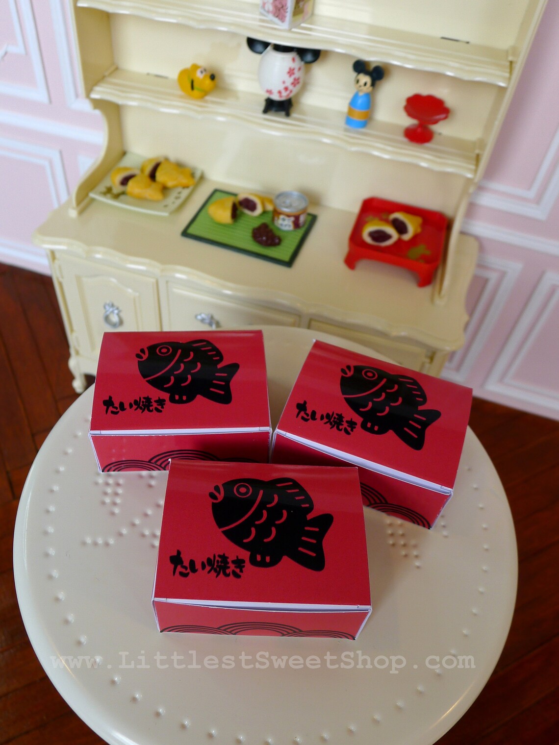 Miniature Taiyaki Japanese Fish-shaped Cake With Packaging for - Etsy