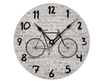 Bicycle Wall Clock | Etsy