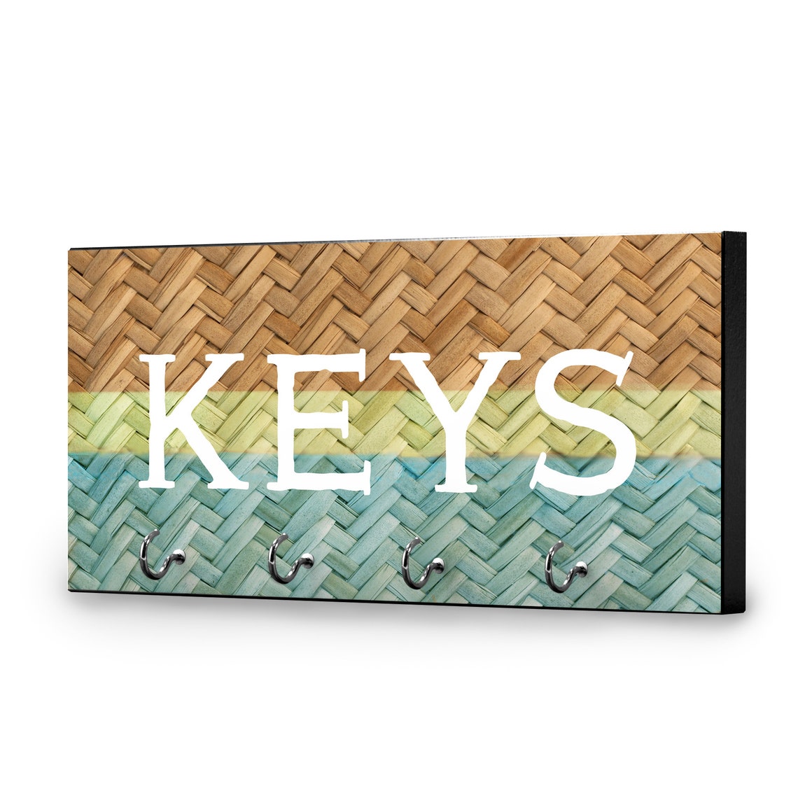 Coastal Key Holder for Wall Keys Sign Beach House Decor | Etsy