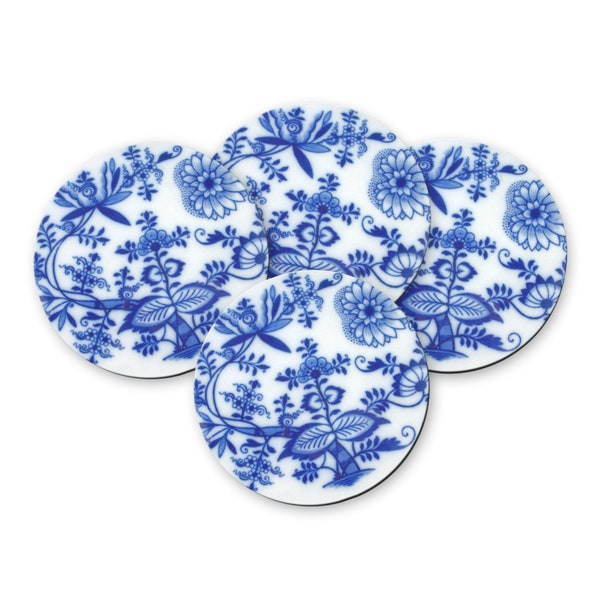 Blue Coasters - Etsy