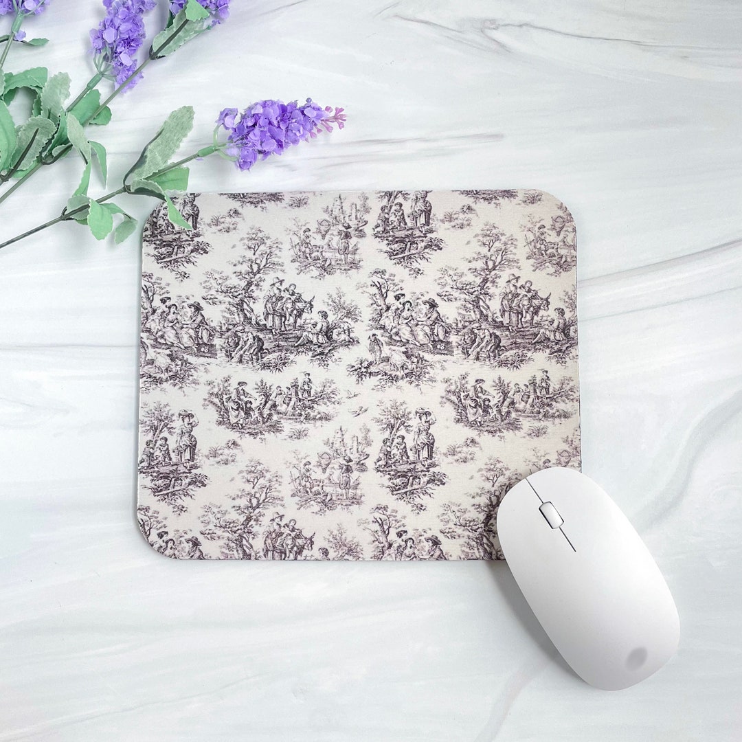 Toile Mouse Pad - French Country Desk Accessories - Etsy