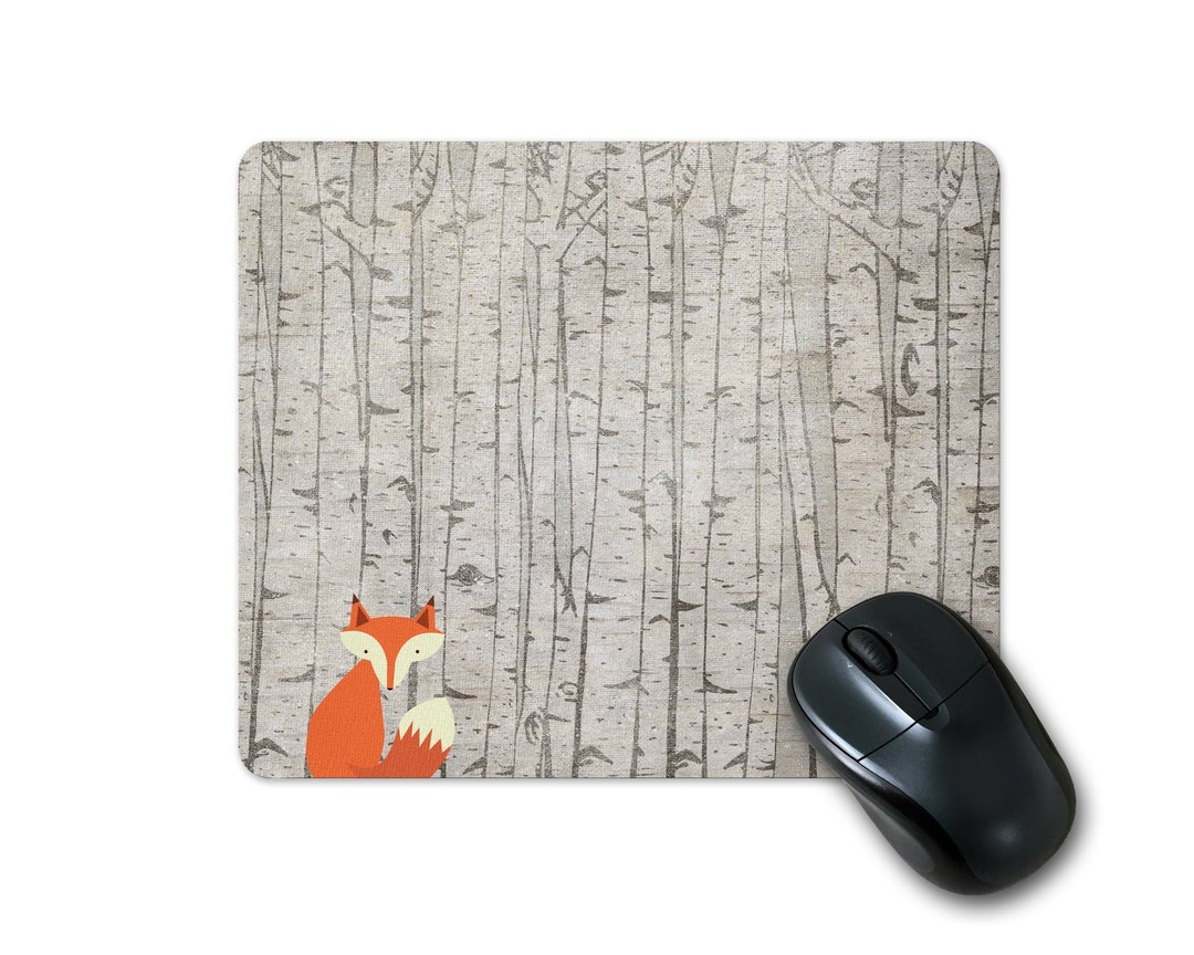 Fox Mouse Pad, Nature Lover Gift - Etsy