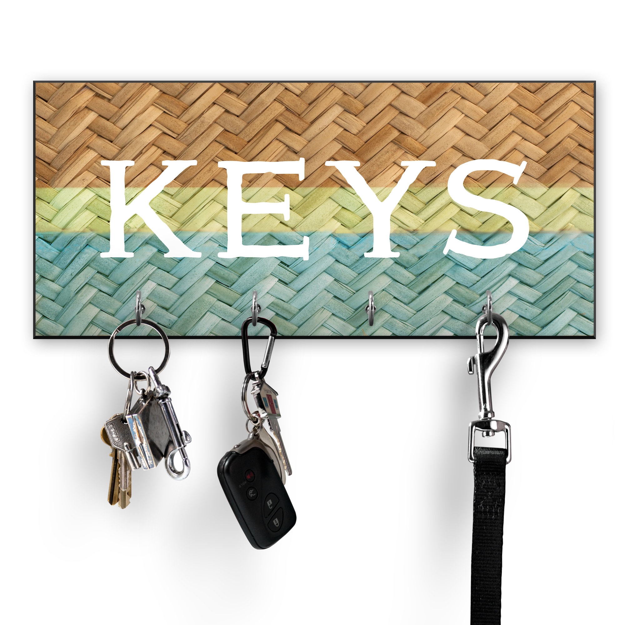 Coastal Key Holder for Wall Keys Sign Beach House Decor | Etsy