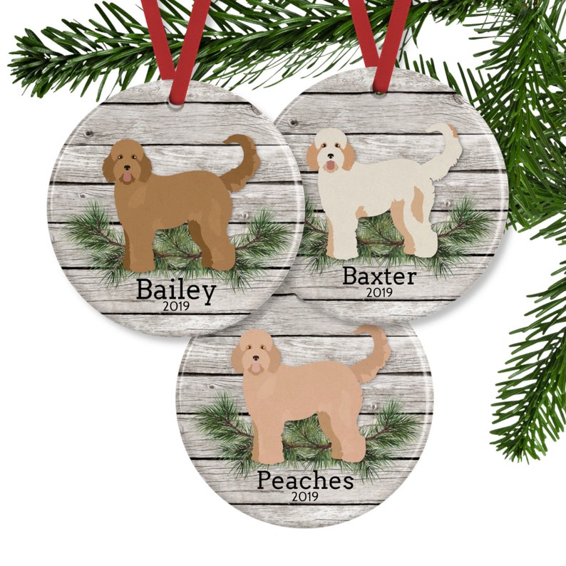 Goldendoodle Ornament Doodle Dog Memorial Gifts - Etsy