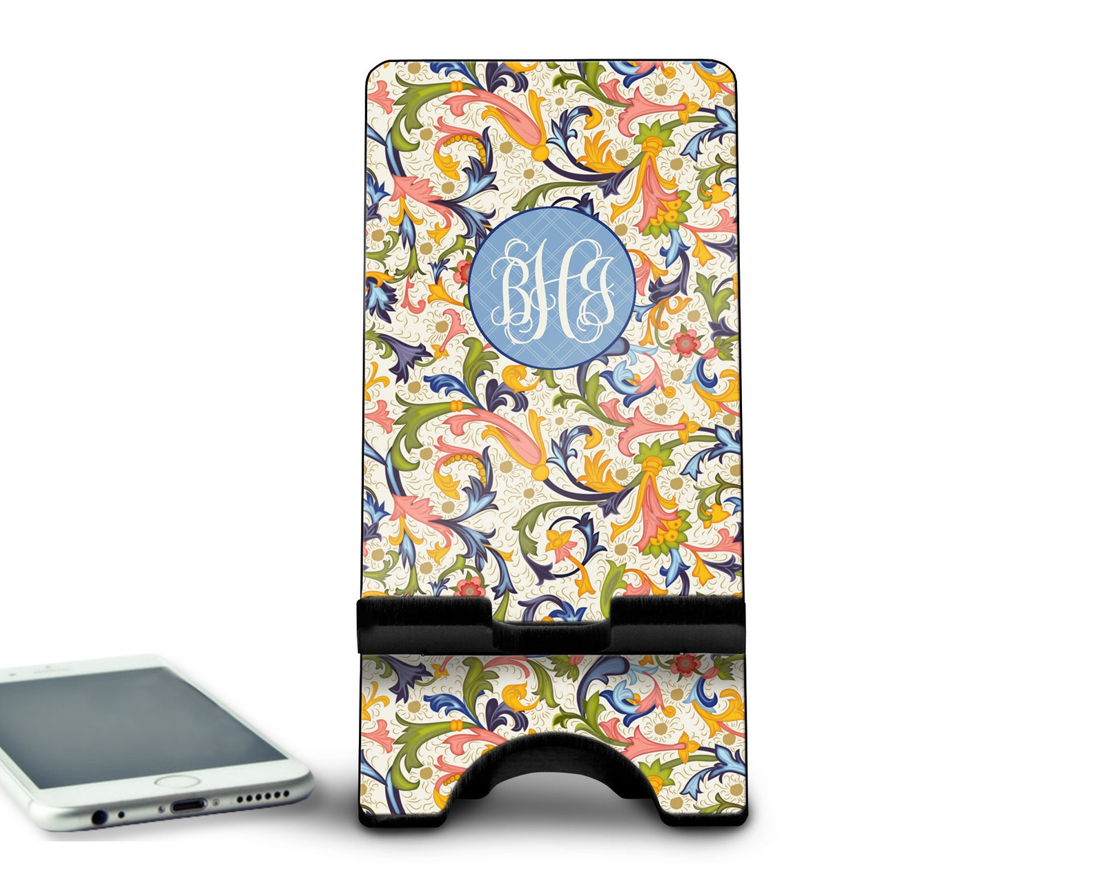 Monogrammed Cell Phone Holder Phone Accessories - Etsy