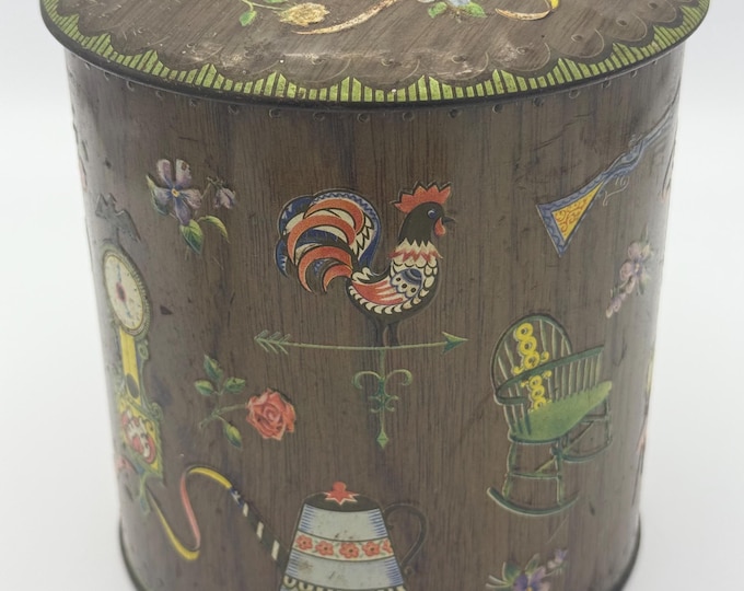 Vintage DAHER Sewing Tin With Lid, Made in England - Etsy