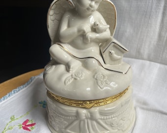 Angel Trinket Box - Etsy