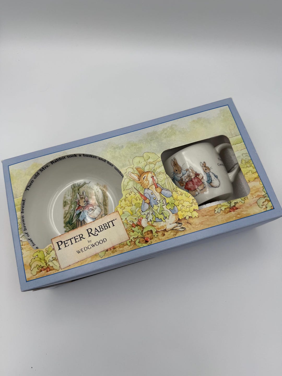 Vintage Peter Rabbit Wedgwood England - Etsy