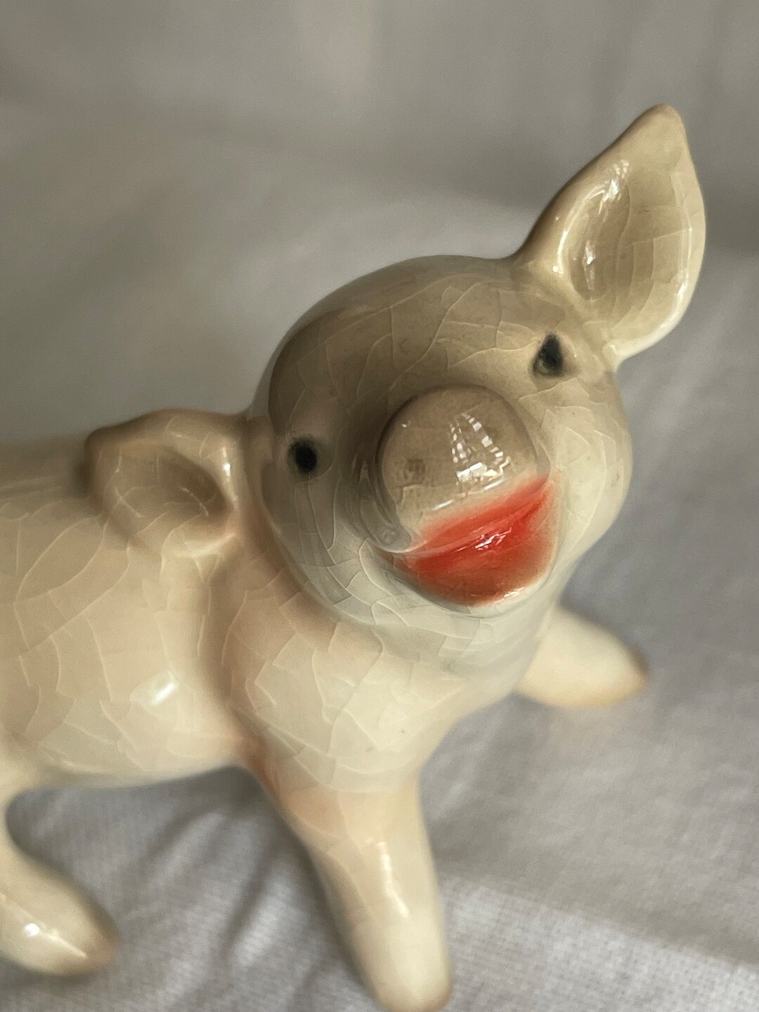 Goebel Pig Figurine Germany - Etsy