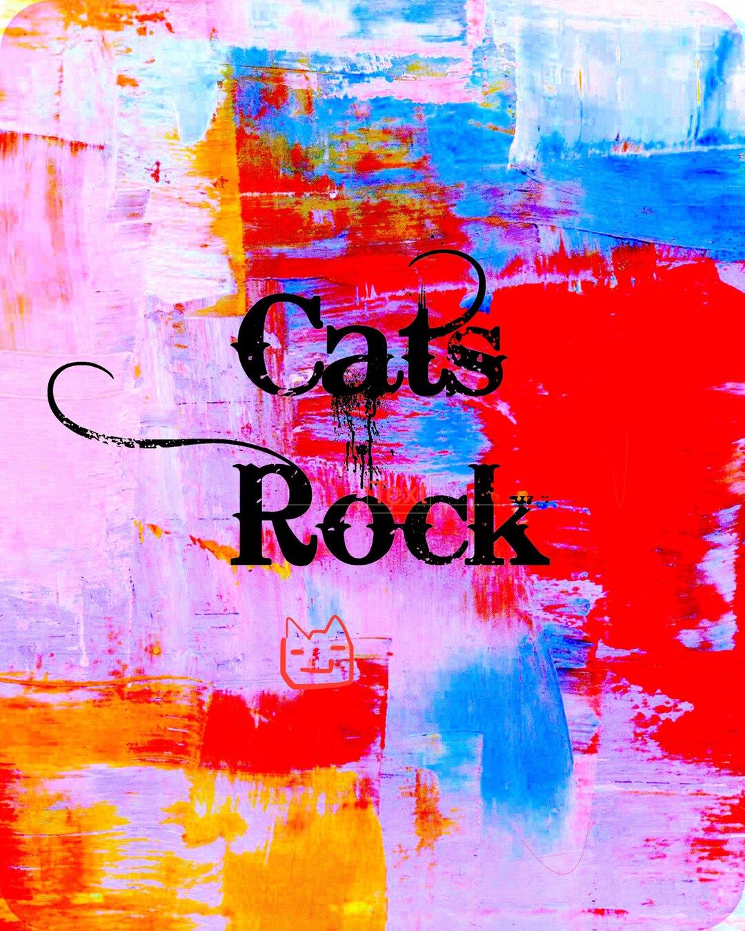 Cats Rock 8x10 300 DPI Instant Downloadable JPEG Print - Etsy