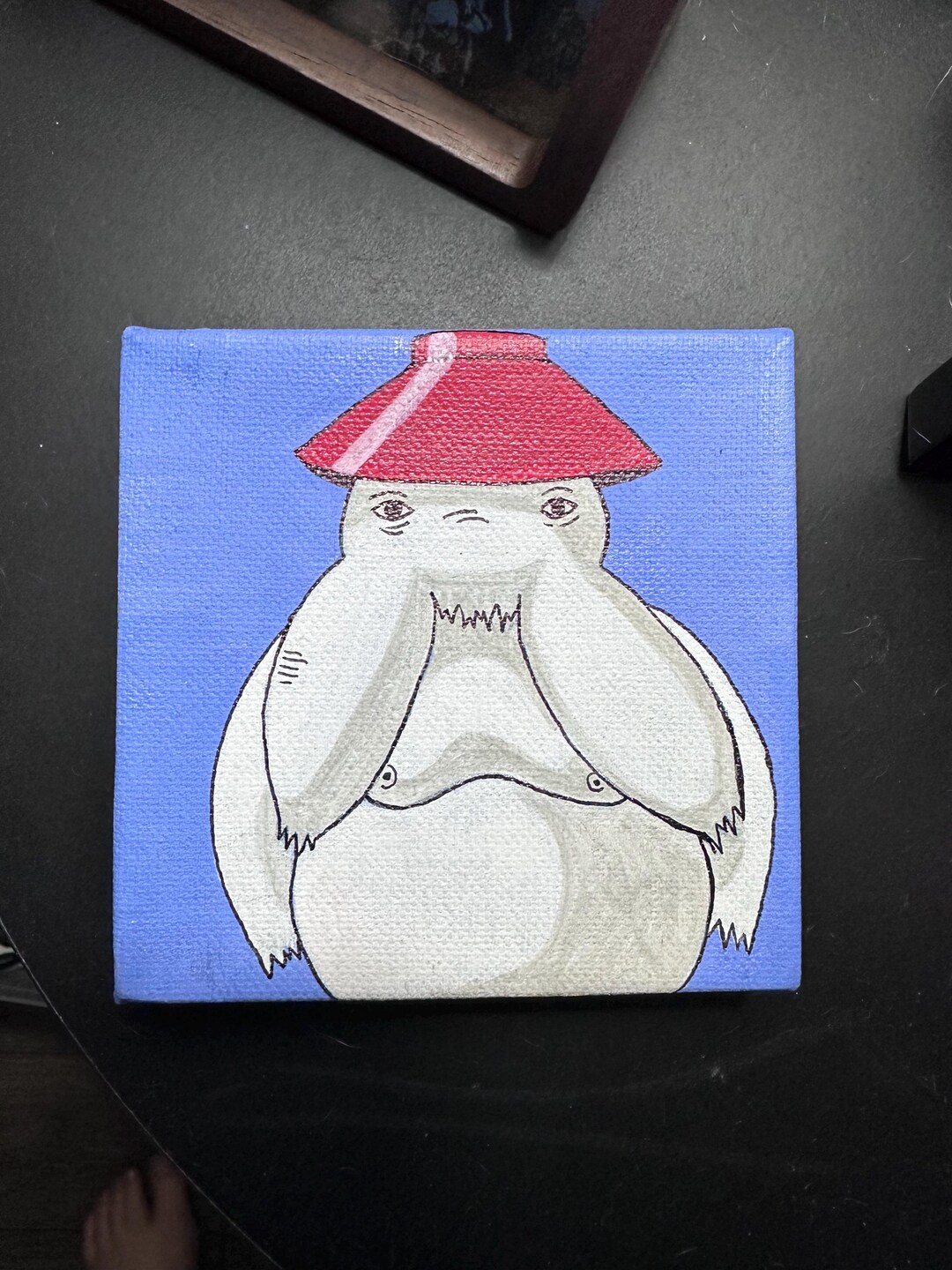 Radish Spirit Anime Movie Spirited Away Painting on Canvas - Etsy