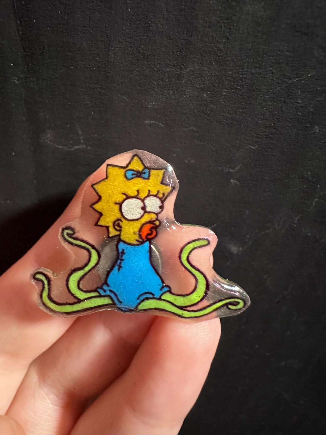 The Simpsons Treehouse of Horror Halloween Maggie Simpson Alien ...
