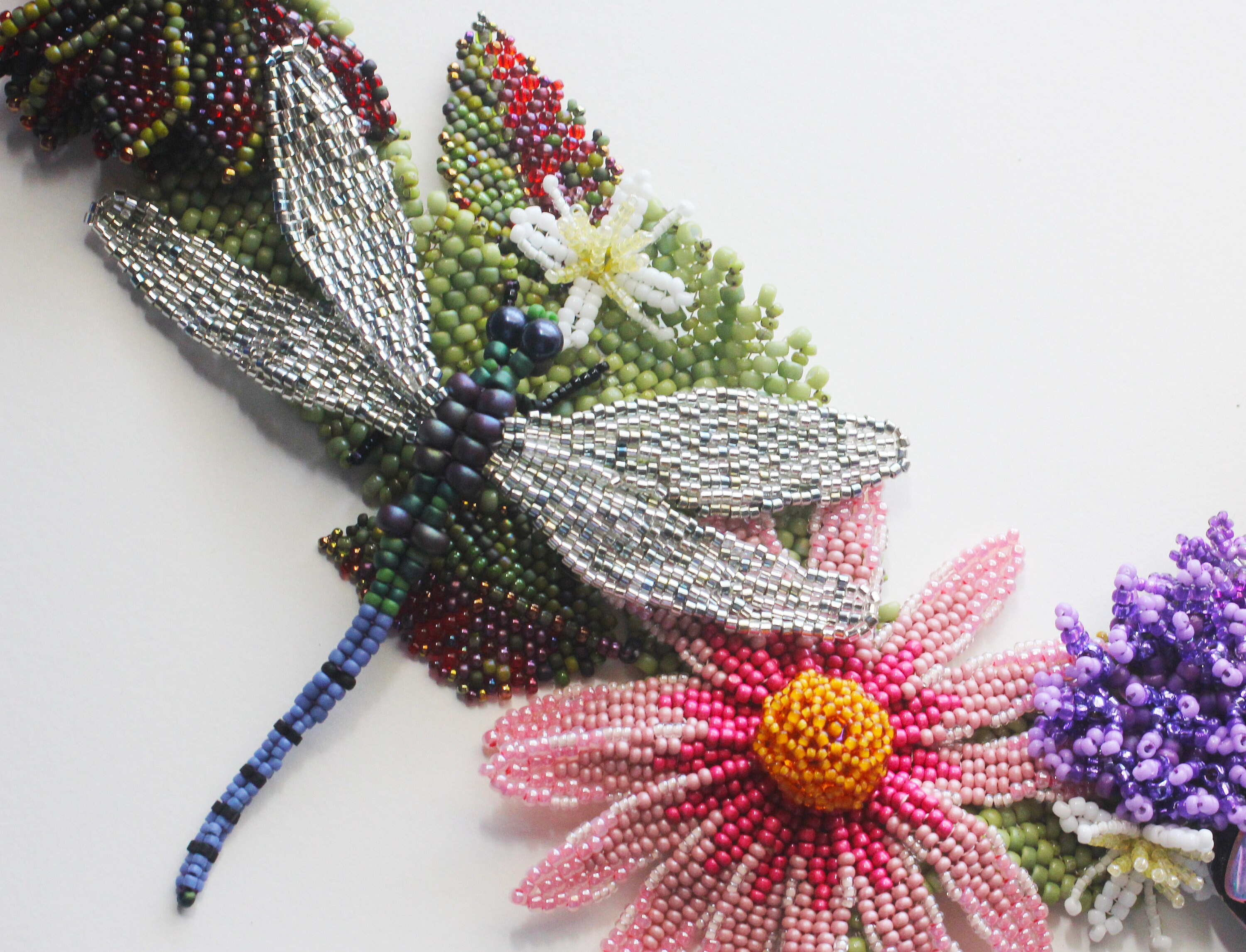 Seed Bead Pattern, Dragonfly Tutorial, Beaded Insects English Language ...