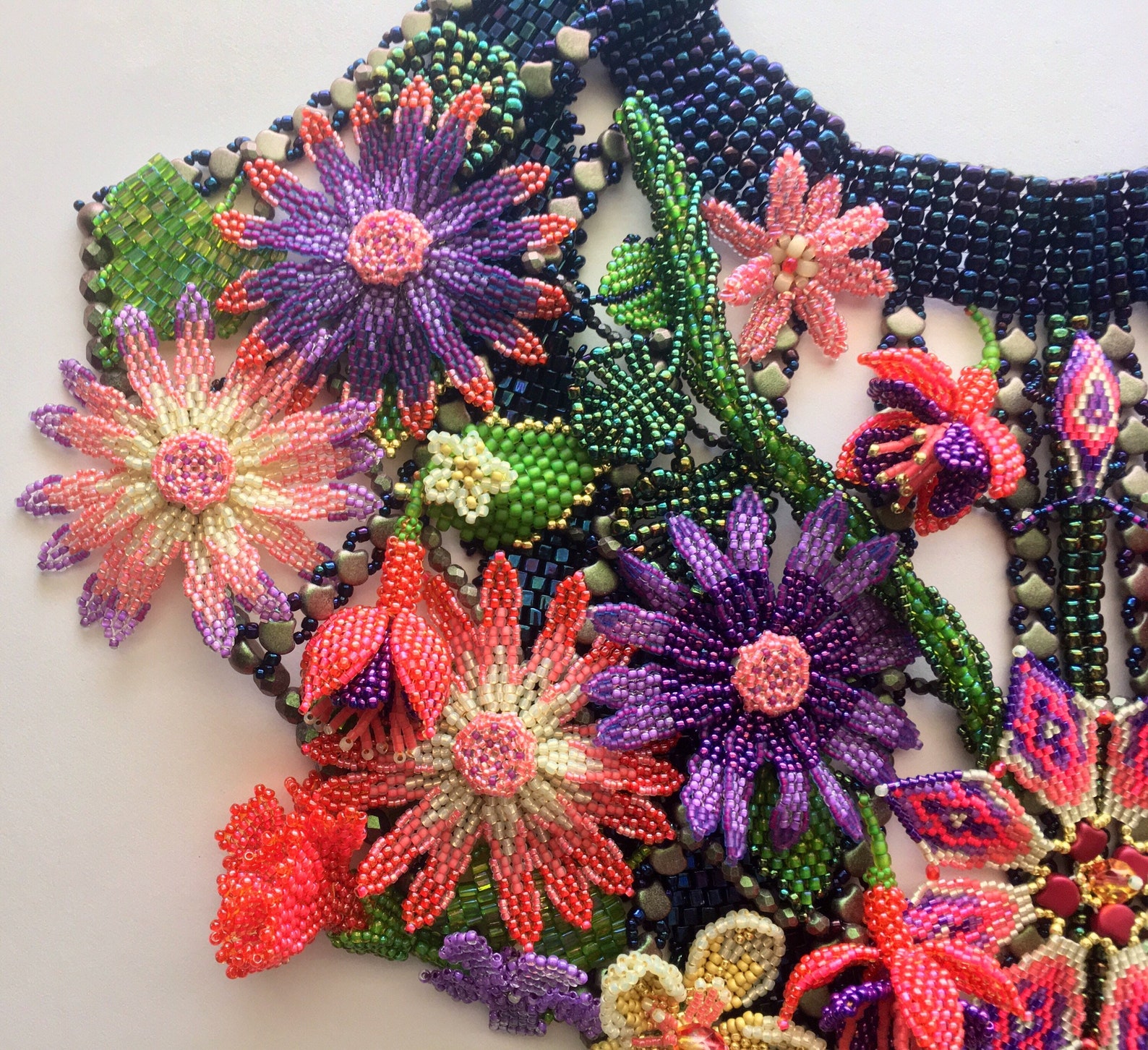 Beading Book, From the Flowering Fields Book, Beaded Flowers, Patterns ...