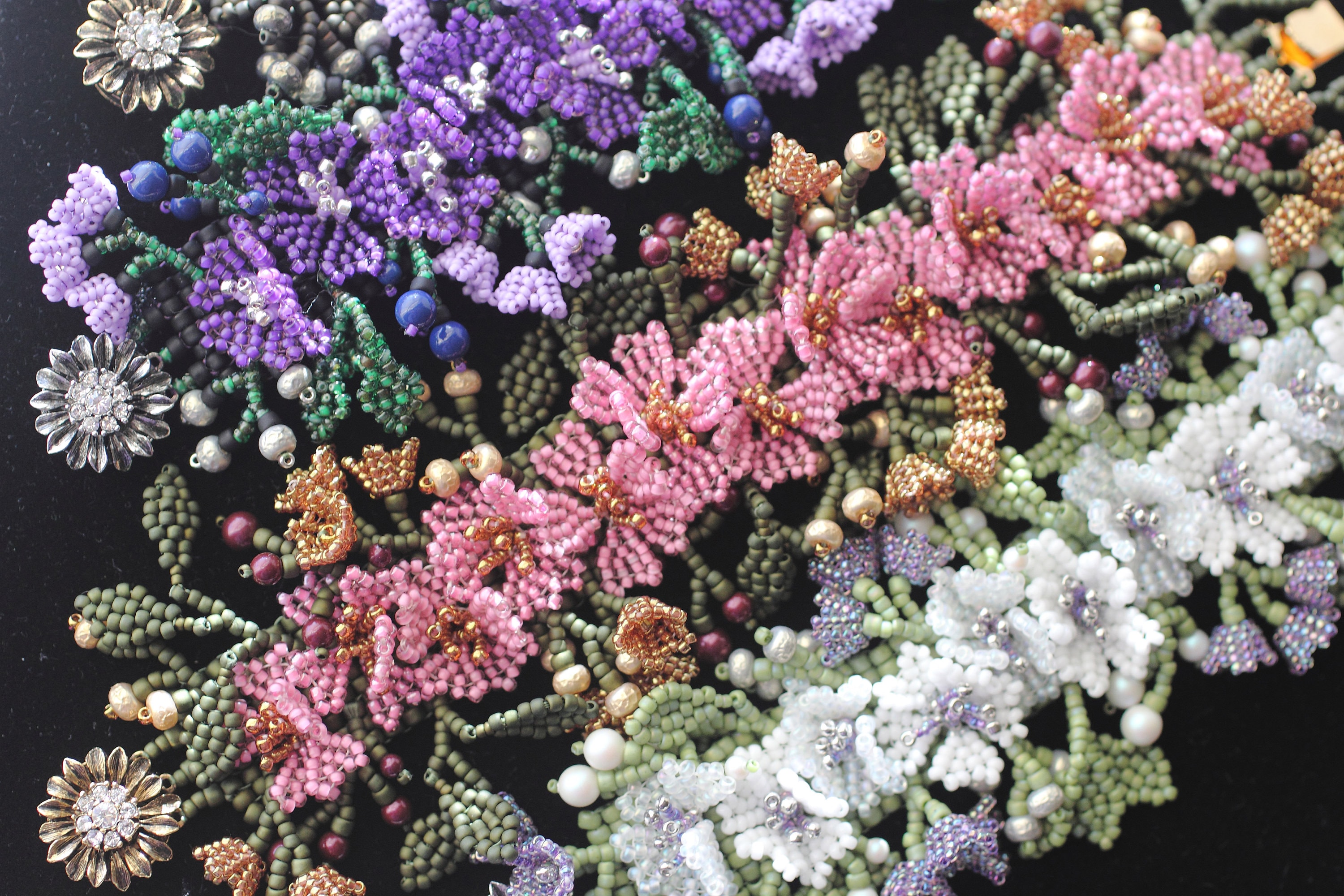 Seed Bead Pattern, Beaded Flowers, Winter Rose TUTORIAL Only - Etsy