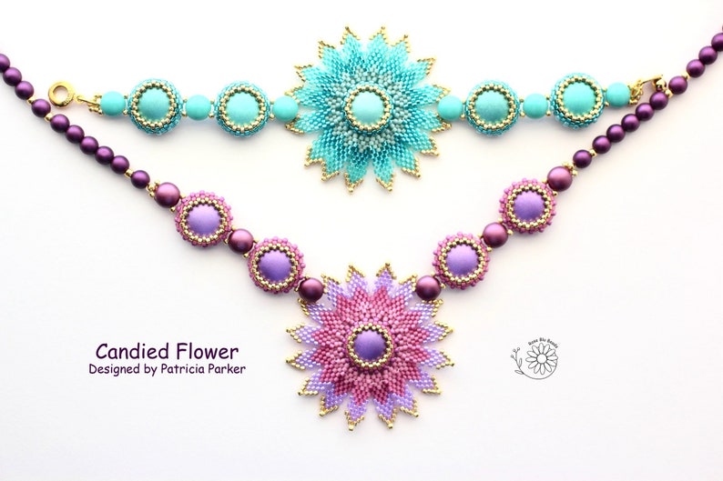 Seed Bead Pattern Beadweaving Tutorial Bead Work Tutorial Pattern