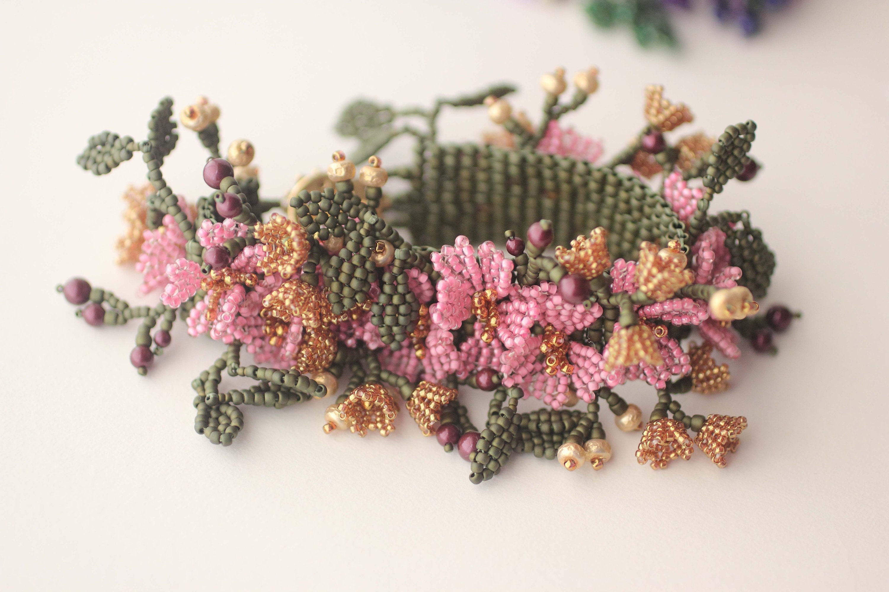 Seed Bead Pattern, Beaded Flowers, Winter Rose TUTORIAL Only - Etsy