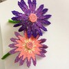 Seed Bead Pattern, Beaded Flower, Beading Instructions, Fuchsia ...
