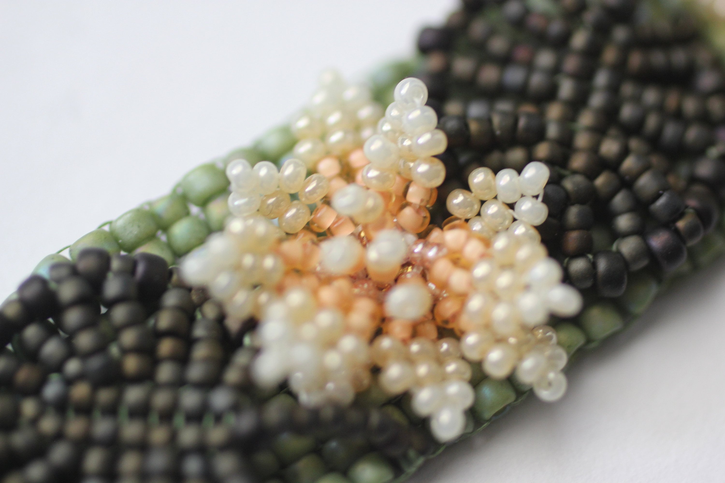 Seed Bead Pattern, Tutorial, Seed Bead Flower, Water Lilies Bracelet ...
