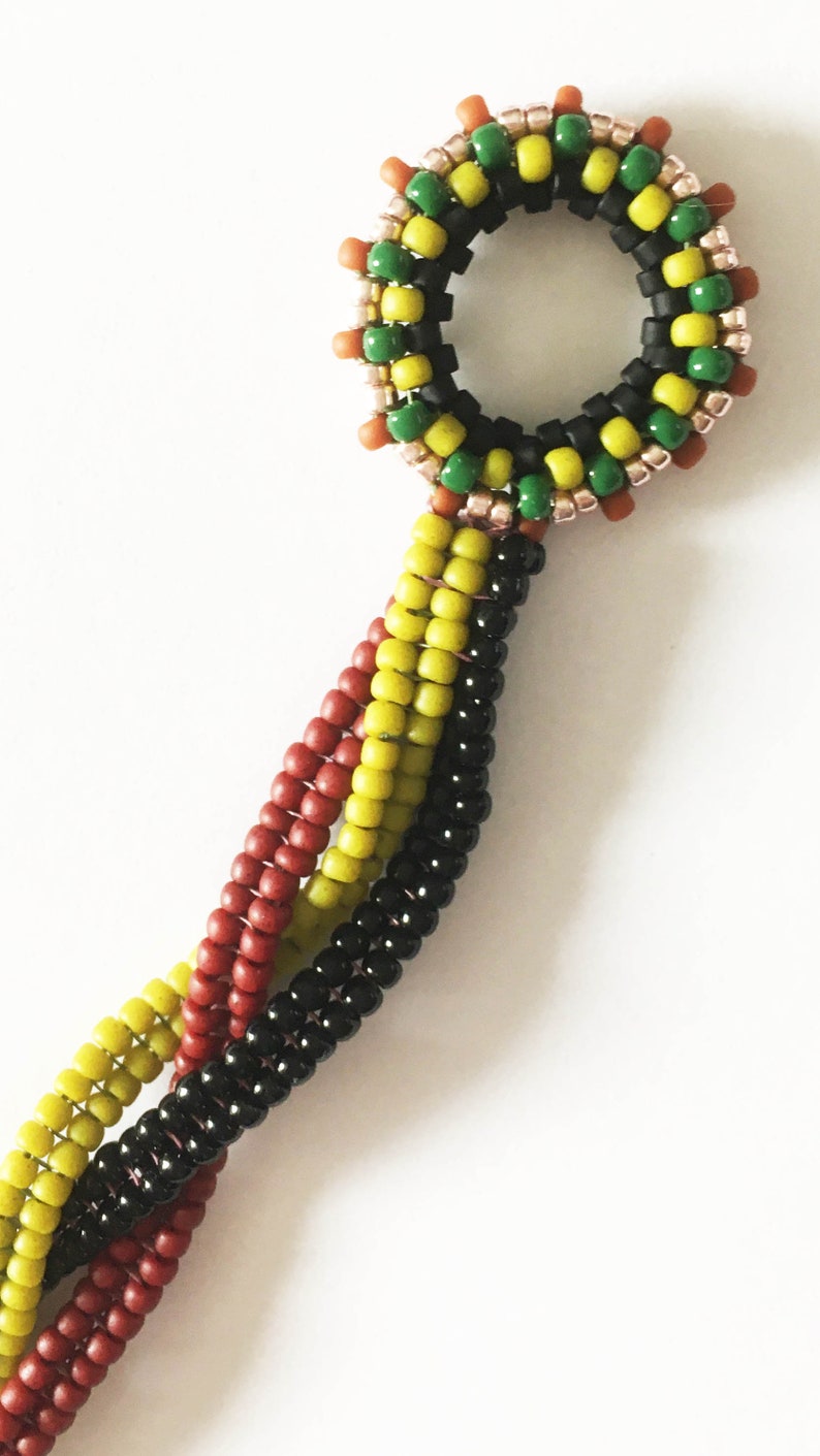 Seed Bead Pattern, Tutorial Toggle Loop and Bar Clasp Made With Round ...