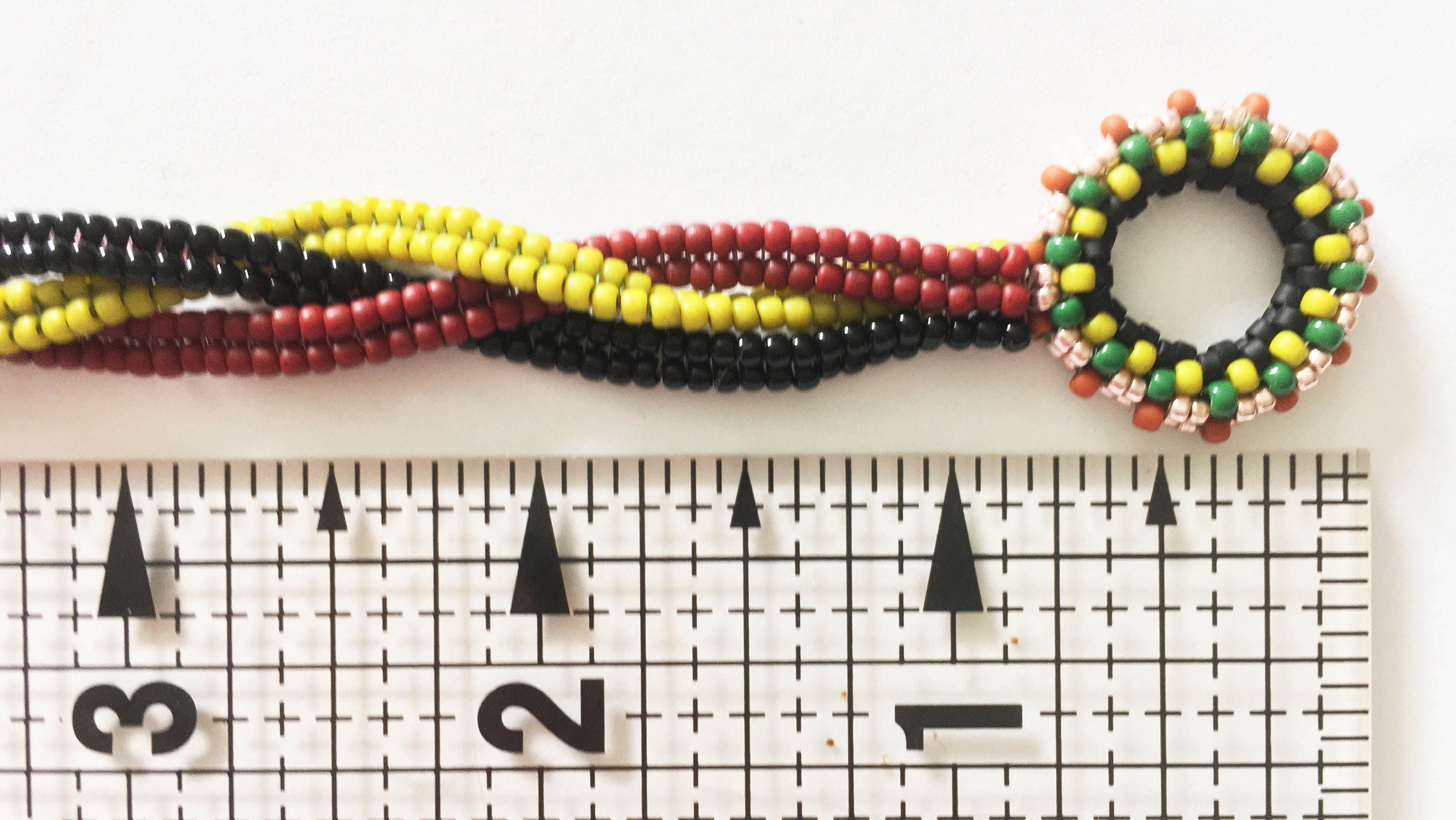 Seed Bead Pattern, Tutorial Toggle Loop and Bar Clasp Made With Round ...