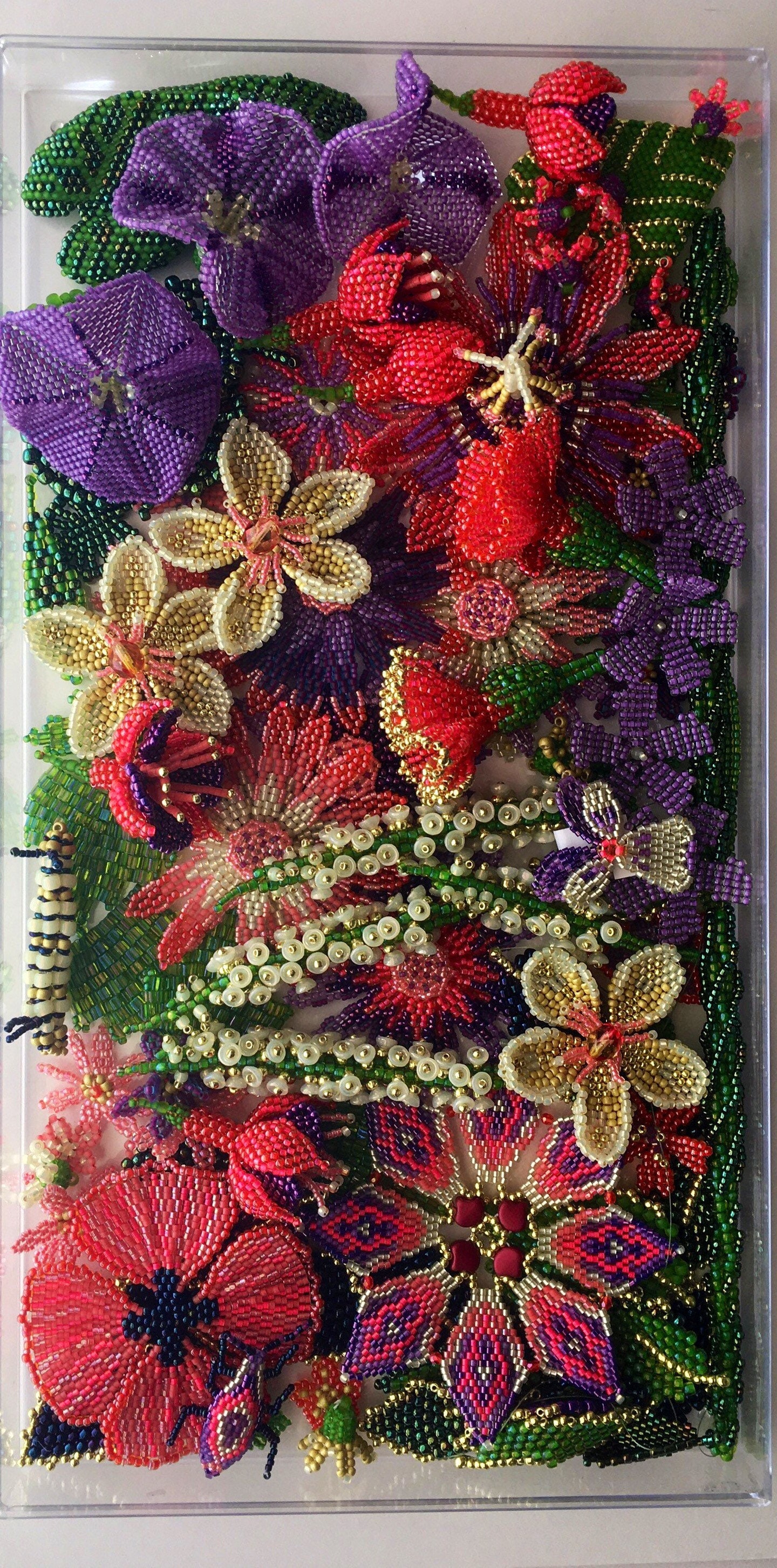 Beading Book, From the Flowering Fields Book, Beaded Flowers, Patterns ...