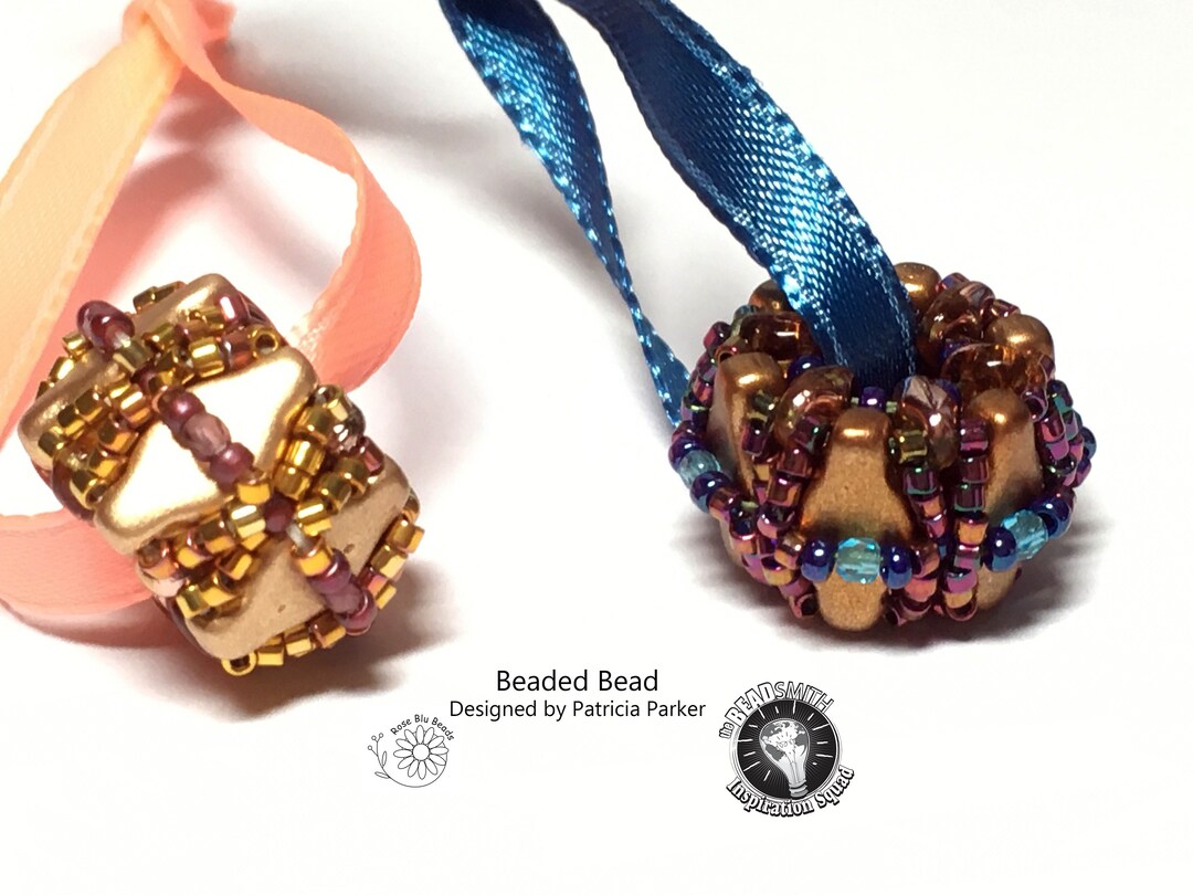 Beaded Bead, Navette Beads English Language - Etsy