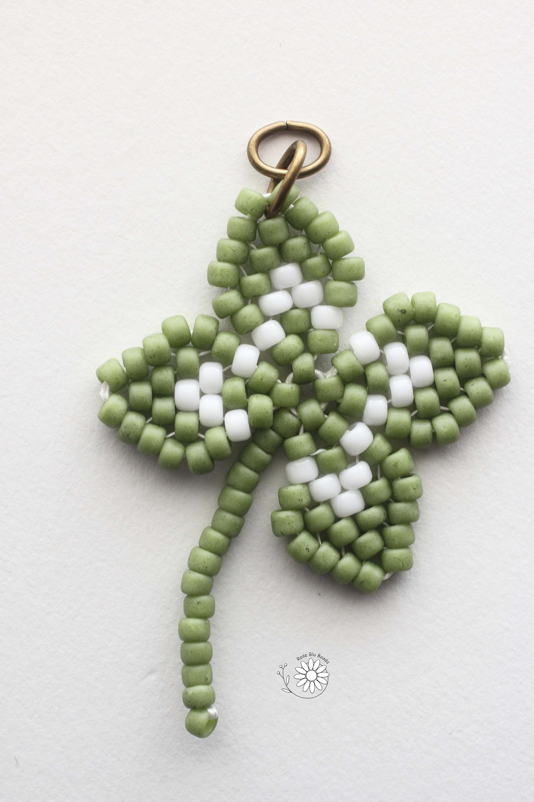 Seed Bead Pattern, Four Leaf Clover - Etsy