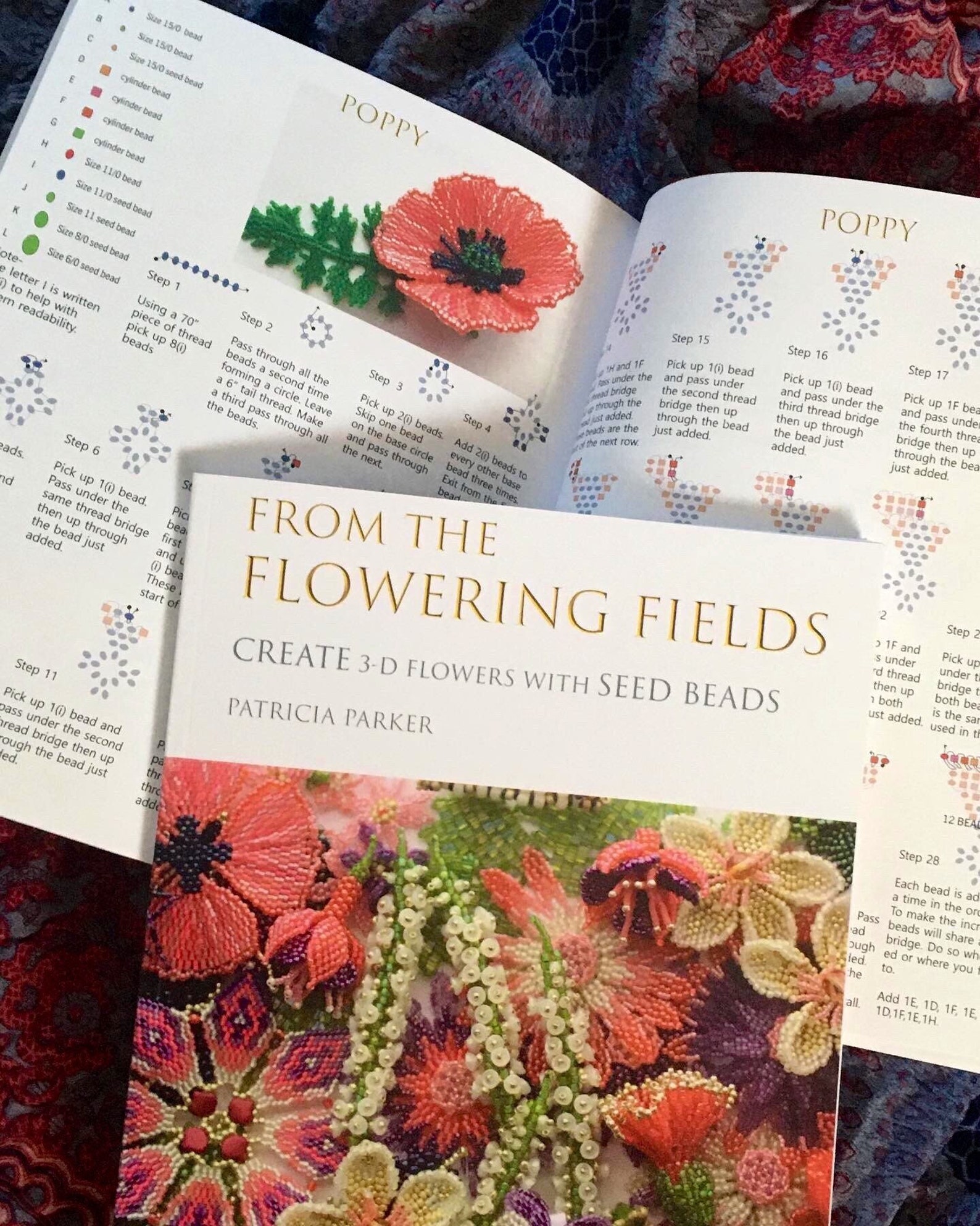 Beading Book, From the Flowering Fields Book, Beaded Flowers, Patterns ...