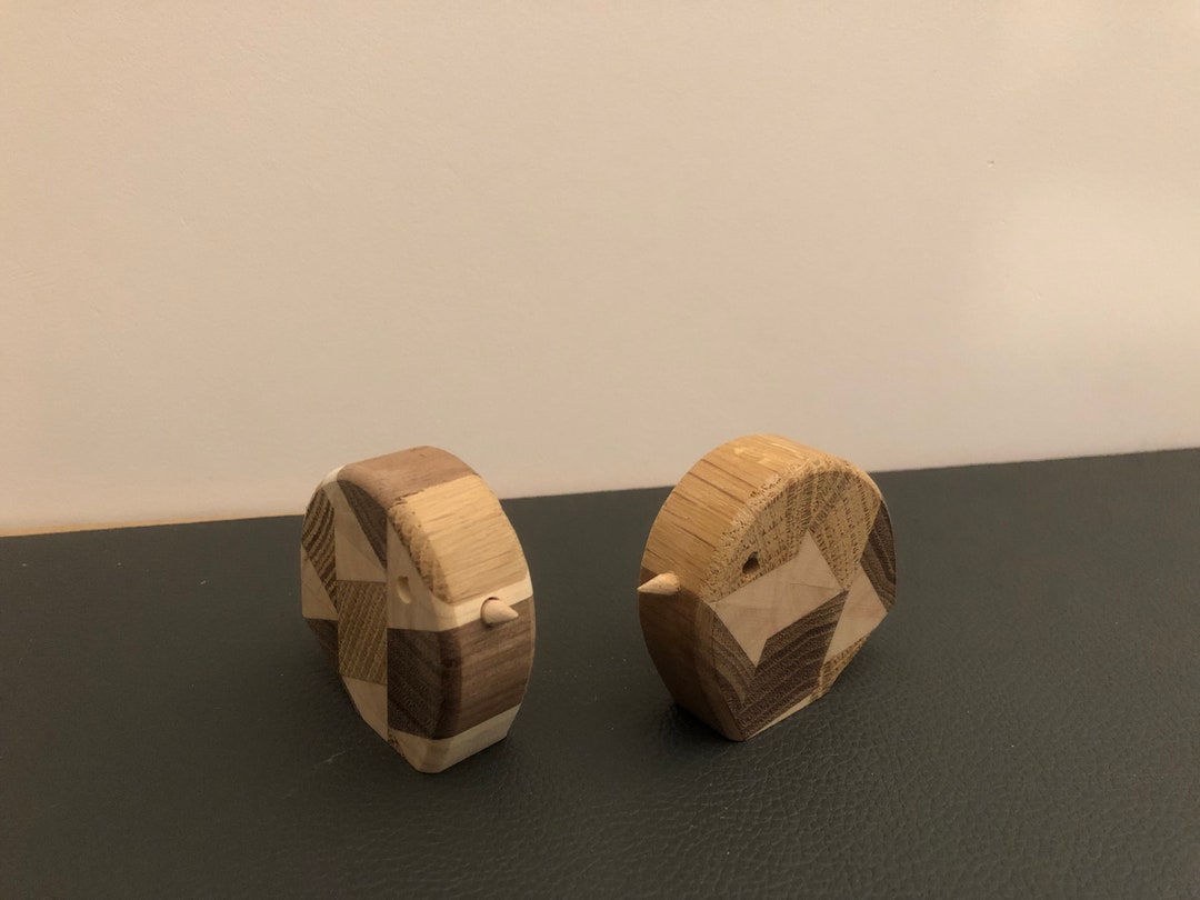Wooden Bird in a Cheeky Look - Etsy