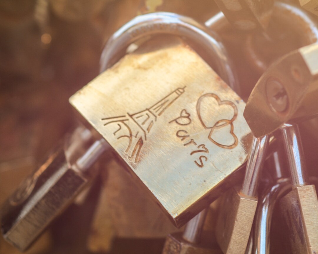 Paris Love Lock, Paris Decor, Paris Print, Paris Photography, Paris Art ...