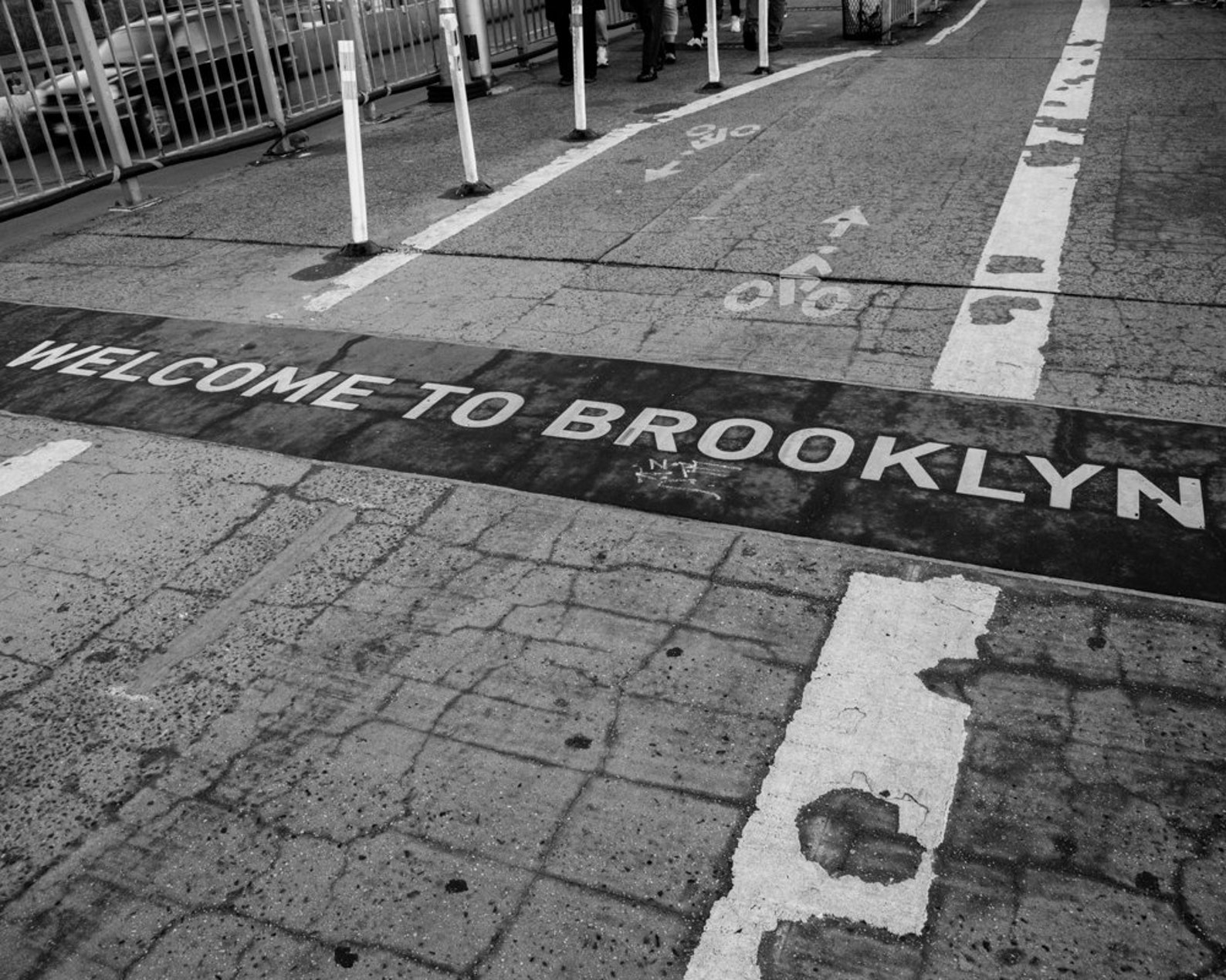 New York Photography Brooklyn Sign New York City Black and - Etsy