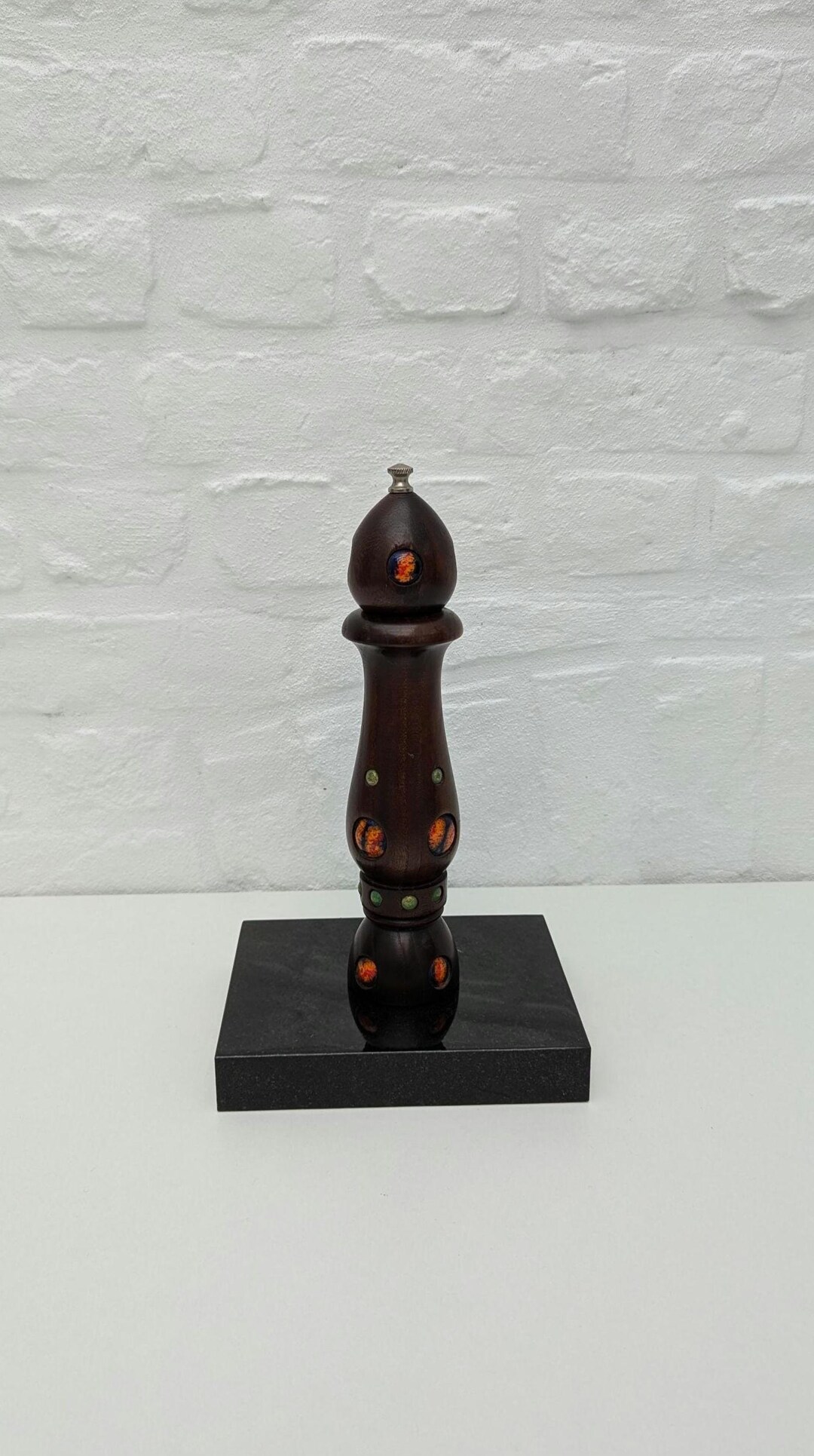 MCM J. Capo Esmaltes Pepermill With Enameled Copper Discs Rare Large ...