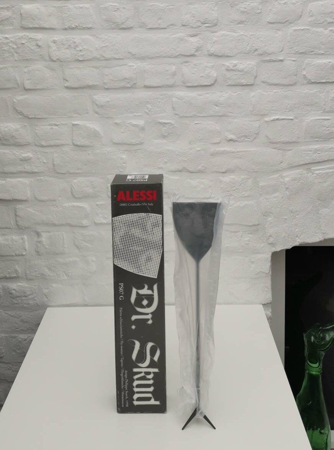 Alessi Officina Philippe Starck Dr Skud Fly Swatter Dark Gray Old Stock ...