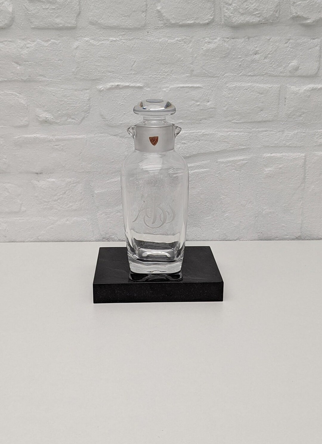 Orrefors Sweden Vicke Lindstrand Shaker Decanter Very Old 30's Gold ...