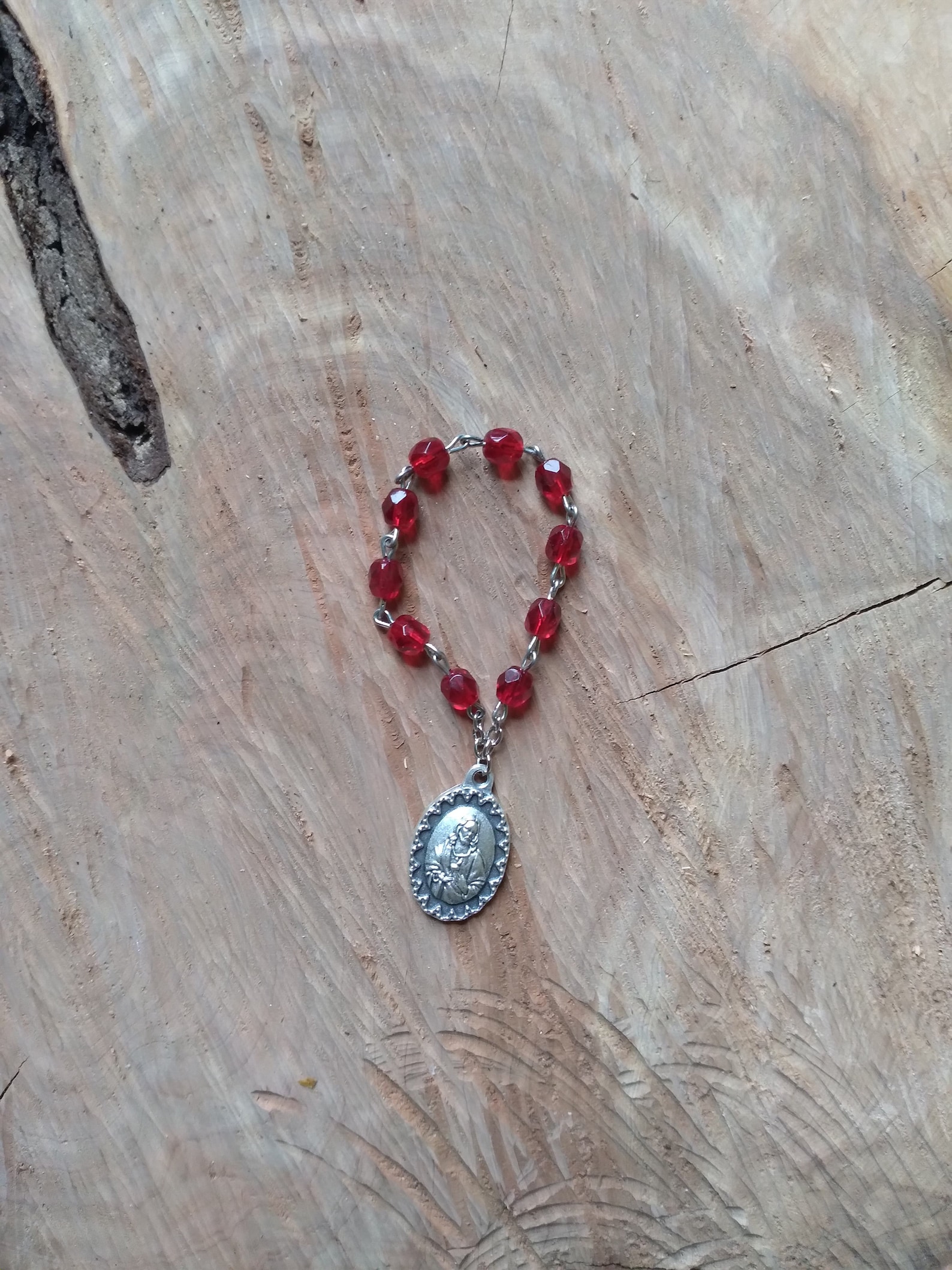 Surrender Novena Chaplet Fr. Dolindo Ruotolo 6mm Siam | Etsy