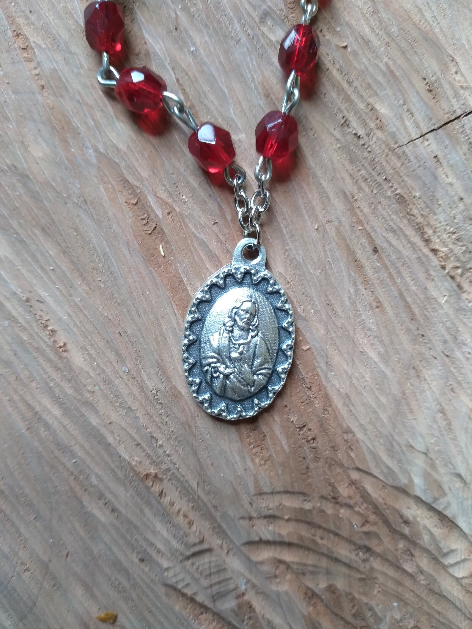 Surrender Novena Chaplet Fr. Dolindo Ruotolo 6mm Siam | Etsy