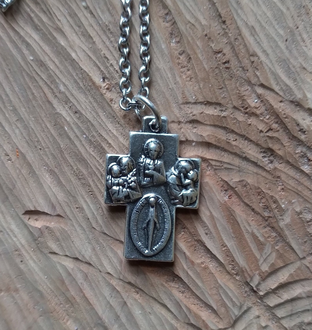 Necklace ~ 7-way Medal ~ Catholic ~ Choose Chain Length 18-22" - Etsy