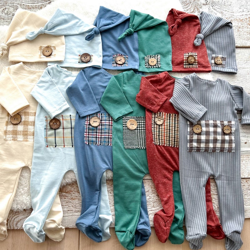 Footie Pajamas Baby - Etsy