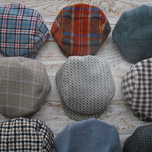 Baby Boy Flat Cap Photography Prop CHOOSE YOUR SIZE Newsboy Cap for ...