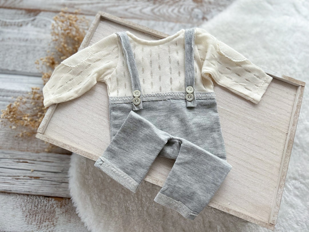 Neutral Newborn Outfit Baby Boy Outfit Newborn Romper Newborn Photo ...