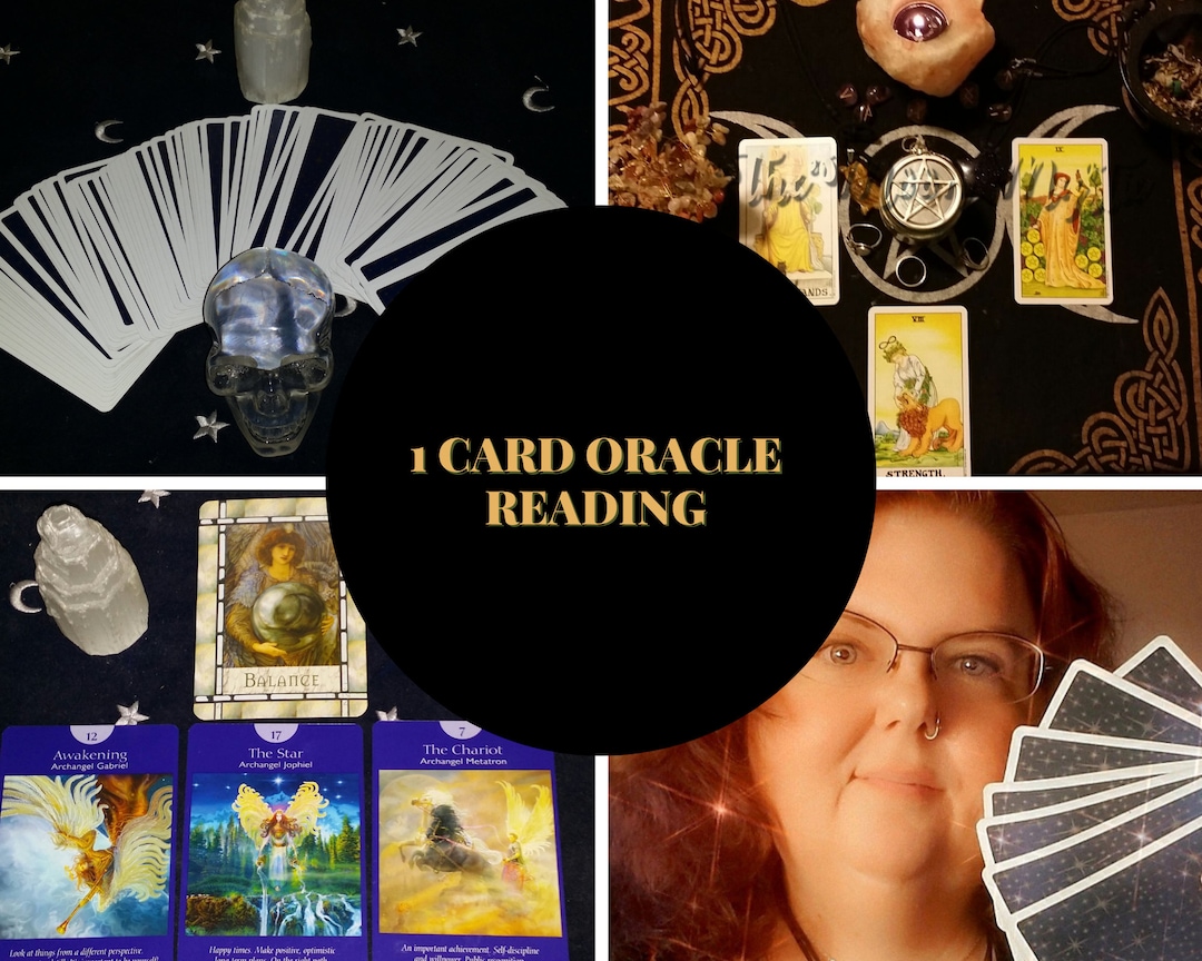 Detailed 1 Card Tarot/oracle Reading: Personalized Guidance - Etsy